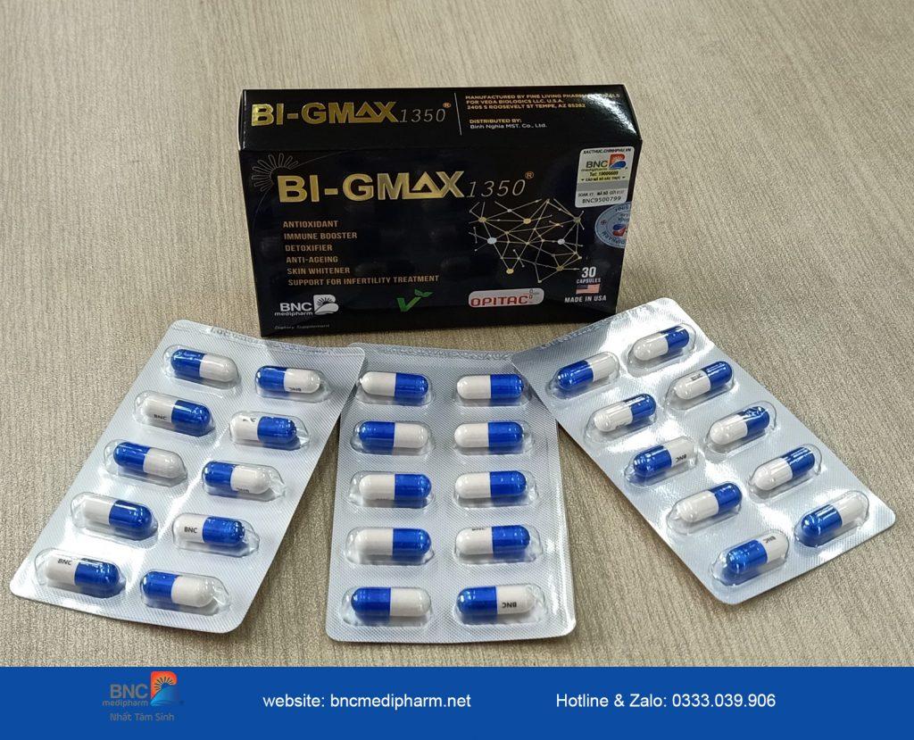Bi Gmax 1350 - Tăng cường chức năng gan, chống lão hoá