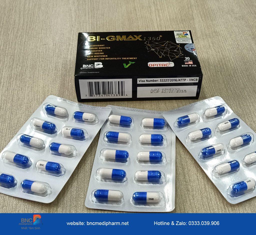 Bi Gmax 1350 - Tăng cường chức năng gan, chống lão hoá