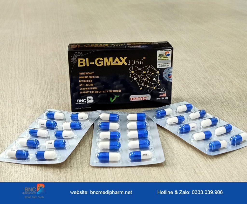 Bi Gmax 1350 - Tăng cường chức năng gan, chống lão hoá