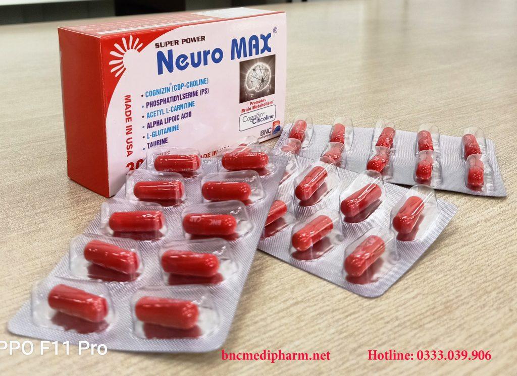 Super Power Neuro Max - Tăng lưu thông máu, trí nhớ, tập trung