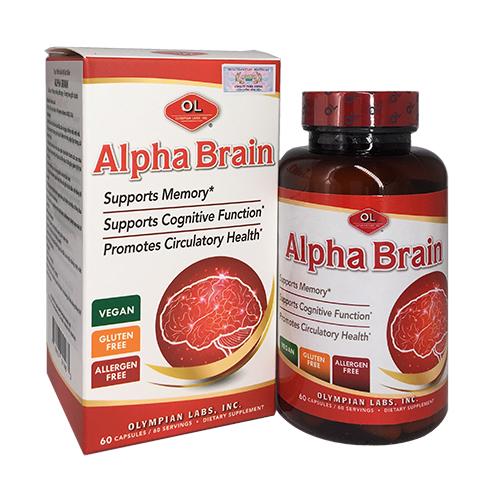 Alpha Brain có công dụng gì, giá bao nhiêu, mua ở đâu?