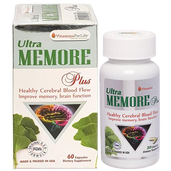 Ultra Memore Plus có tác dụng gì, giá bao nhiêu, mua ở đâu uy tín nhất