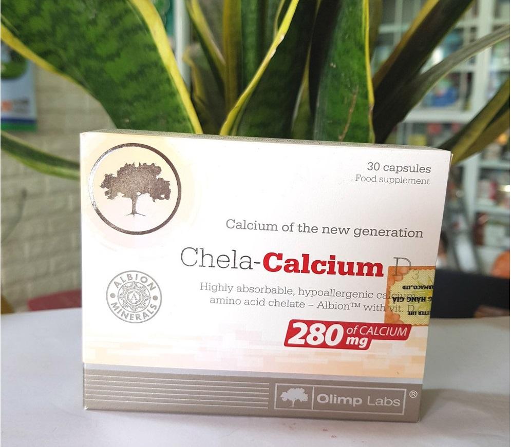 Chela-Calcium D3- Viên uống bổ sung Canxi cho cơ thể